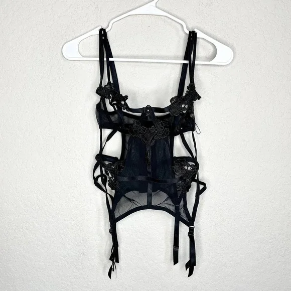 Bluebella | Intimates & Sleepwear | Bluebella Opencup Nova Basque Black ...
